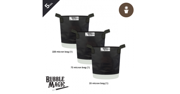 5 Gallon Bubble Magic Extraction Bags (set of 3) - California Trim Store
