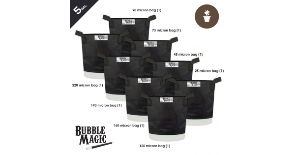 5 Gallon Bubble Magic Extraction Bags (set of 8) - ON SALE ...